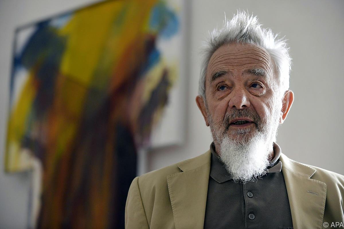 Arnulf Rainer feiert seinen 90. Geburtstag – A...kademie der bildenden ...